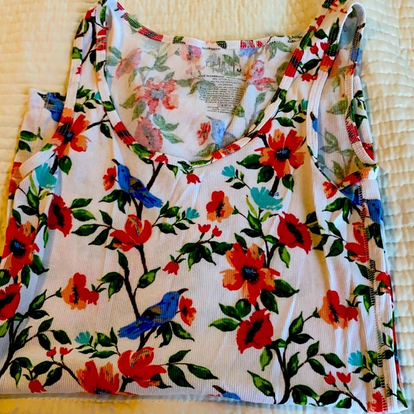 Tops | Tanks Tops Flower Print | Poshmark
